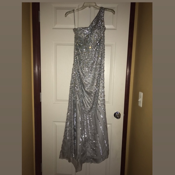 Moonlight Bridal | Dresses | Silver Formal Prom Dress | Poshmark